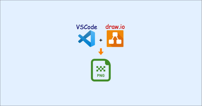VSCode ＋ draw.io で PNG ファイルを作ってみる